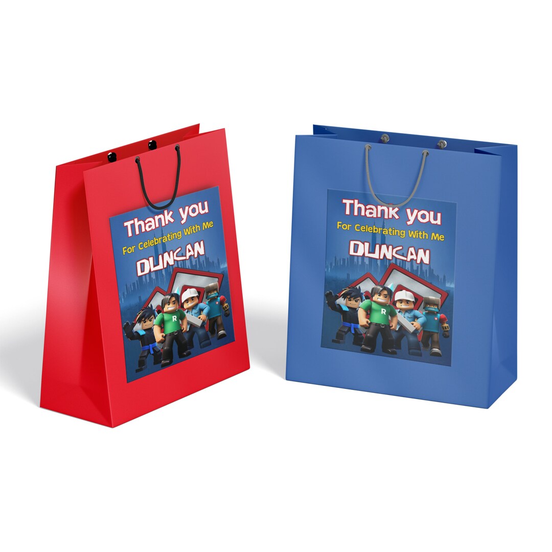 Printable Gamer Gift Bag Label Gamer Goody Bag Label Gamer Party Favor ...