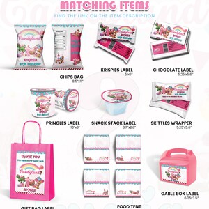 Printable Candyland Lollipop Label | Candy Land Birthday Goody Bag ...