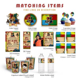 Printable Wizard Food Label | Magic School Food Cards | Magical School ...