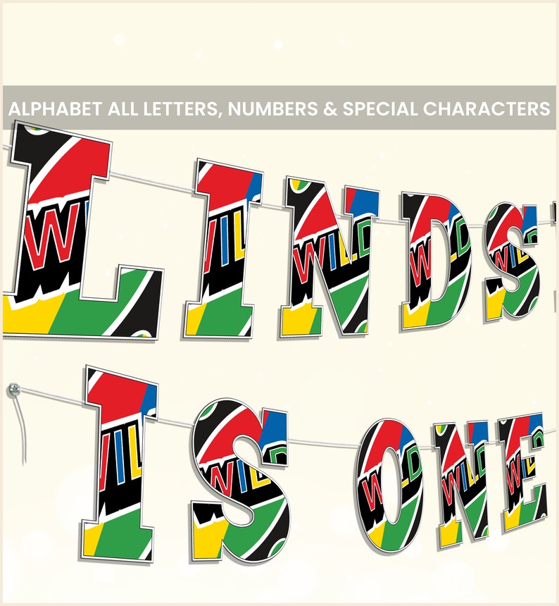 Uno Alphabet PNG Uno Birthday Banner Uno Letter Garland - Etsy