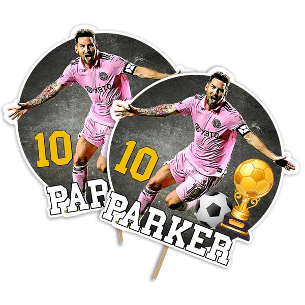 Lionel Messi Cake Topper - Etsy Australia