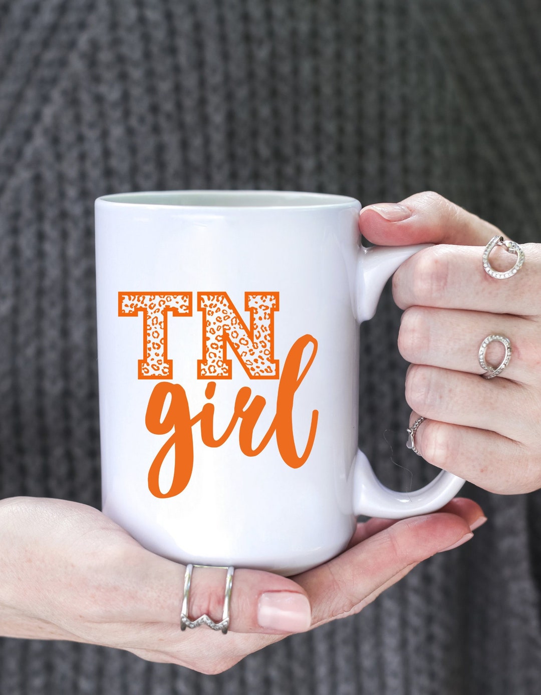 Women's Tennessee Coffee Mug TN Girl Cup 15oz Tennessee Mug for Vol Fan ...