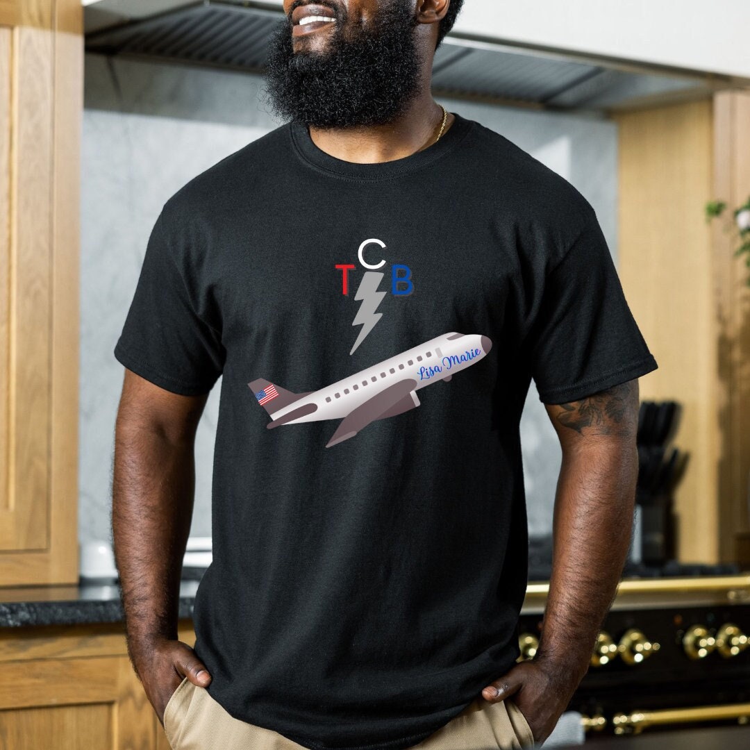 Elvis Tee Lisa Marie Tribute Tee TCB Jet Taking Care of - Etsy