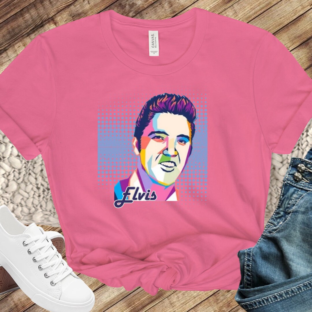 Elvis Presley Shirt Retro Elivs Tshirt for Elvis Fans Vintage Elvis ...