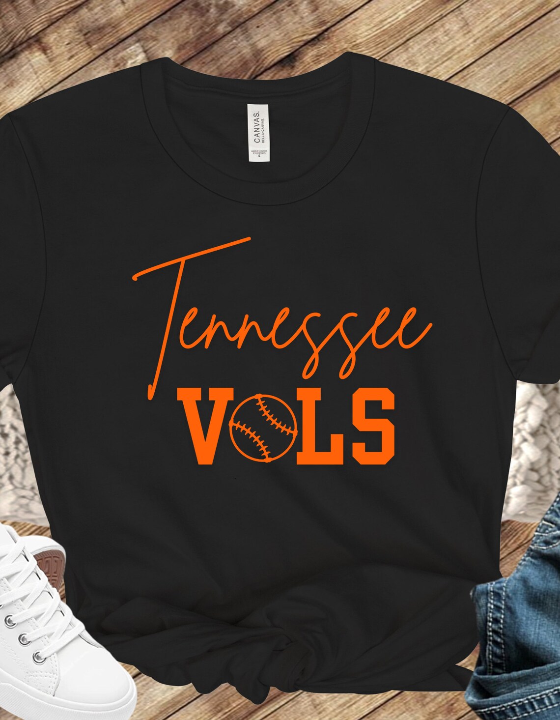 Tennessee Baseball Tee Unisex Vols Baseball Shirt UT Baseball Tshirt TN ...