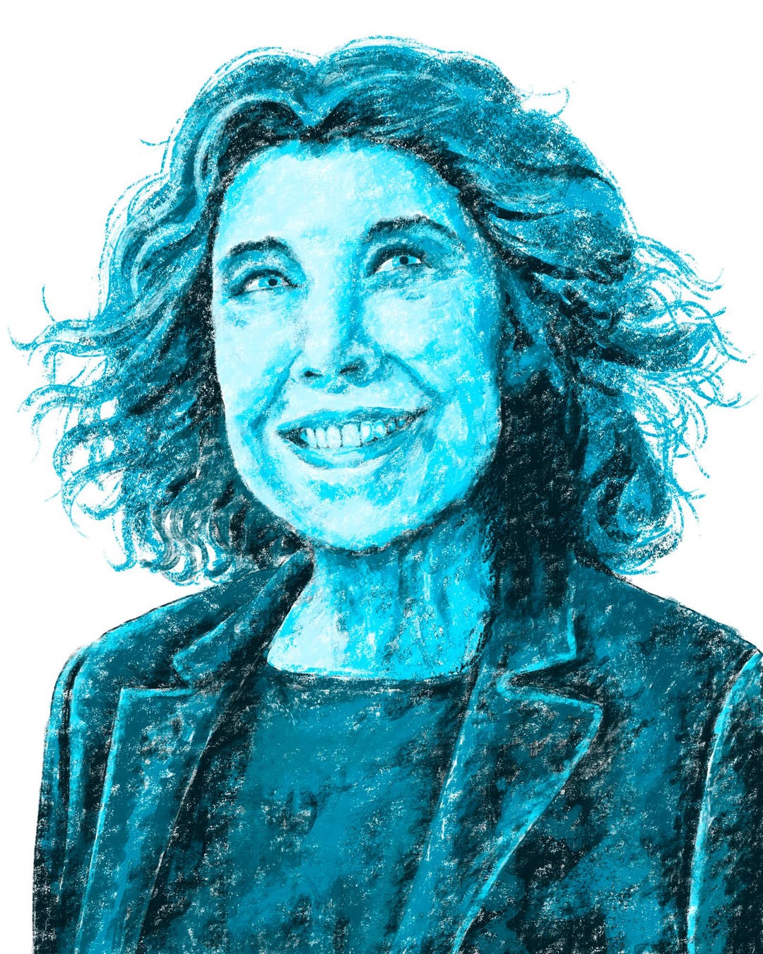DIGITAL DOWNLOAD - Lily Tomlin Portrait - Award Winning Comedian ...