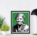 Harriet Tubman Portrait Print - Social Activist, Abolitionist Art ...