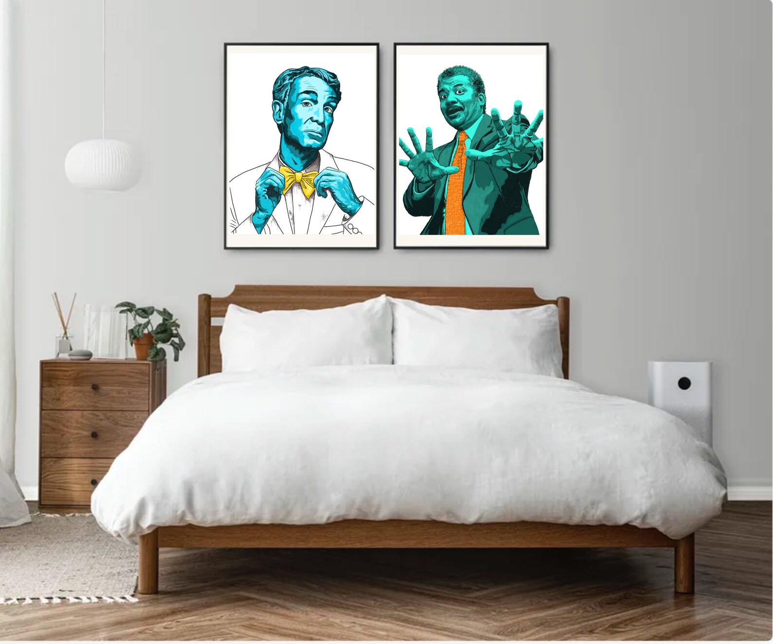 Neil Degrasse Tyson Portrait - Scientist - Astrophysicist - Author ...