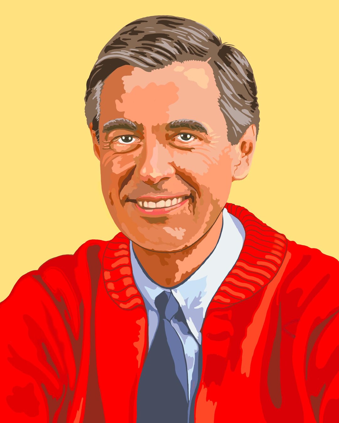 DIGITAL DOWNLOAD - Mr. Rogers - Children's TV Show Host - Beloved ...