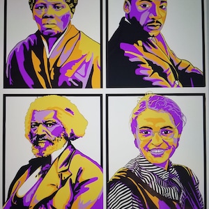 Frederick Douglass Pop Art Portrait: Inspirational Historical Figure - Etsy