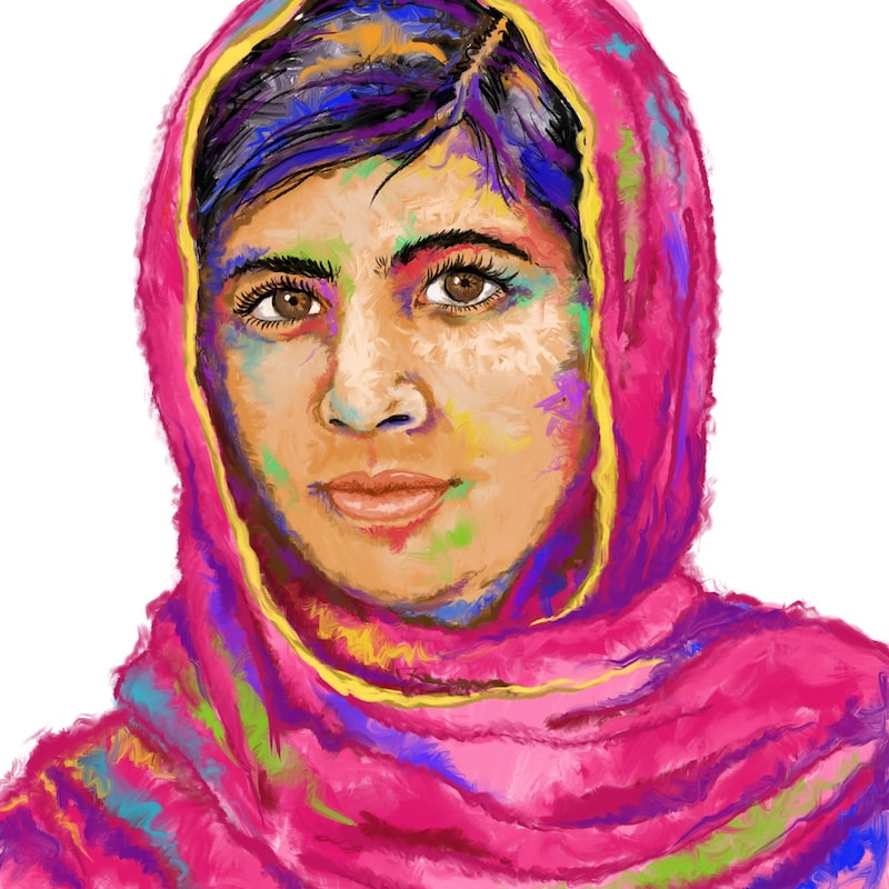 Malala Yousafzai - Etsy
