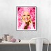 Pink Dolly Parton Portrait Inspirational Country Singer Kindness ...
