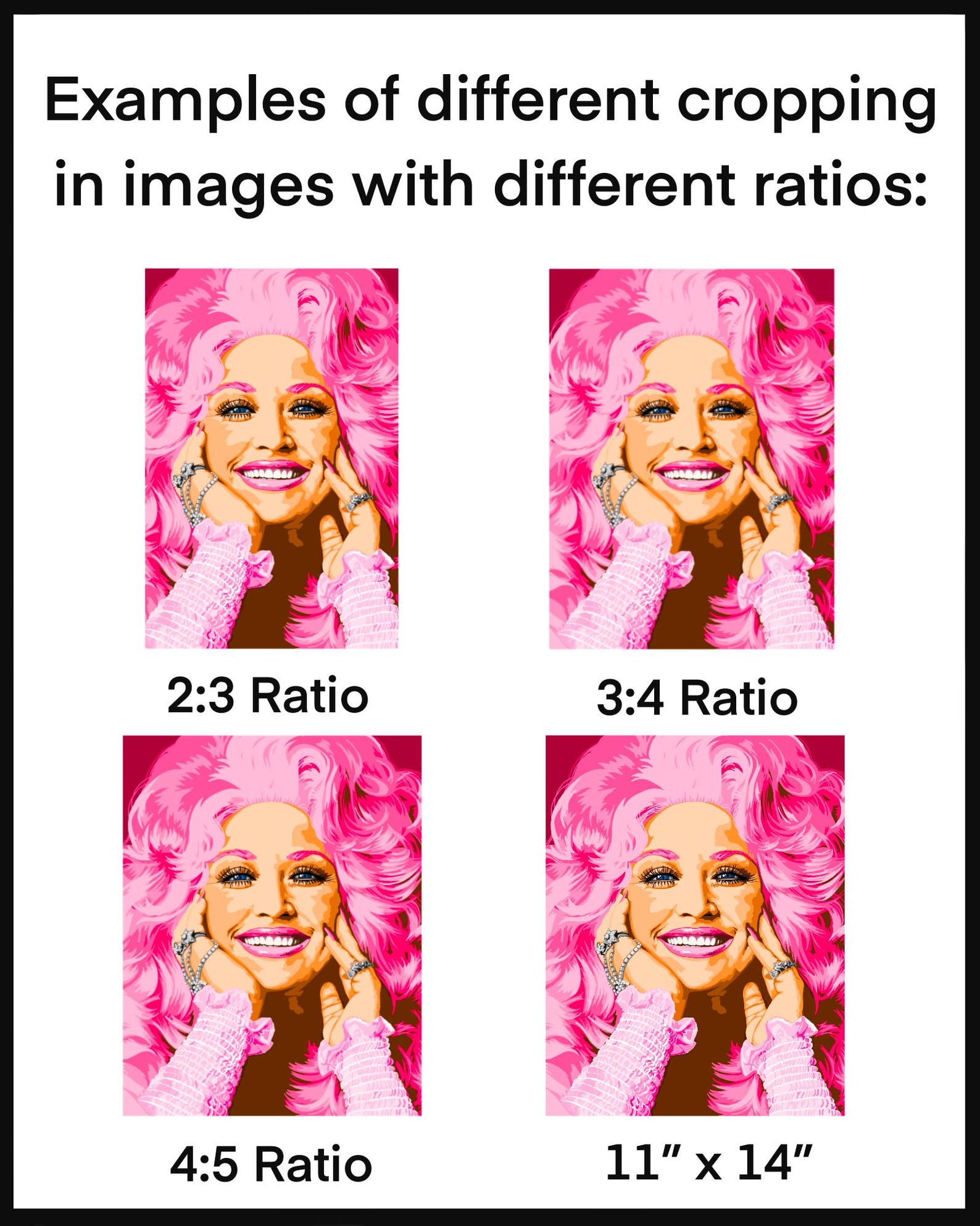 DIGITAL DOWNLOAD - Pink Dolly Parton Portrait - Inspirational Country ...