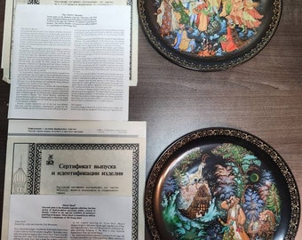 Bradford Exchange Russian Legends Plates - Etsy