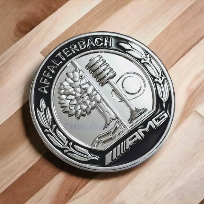 Emblem Logo AMG Affalterbach 3D Circular for Mercedes Benz - Etsy