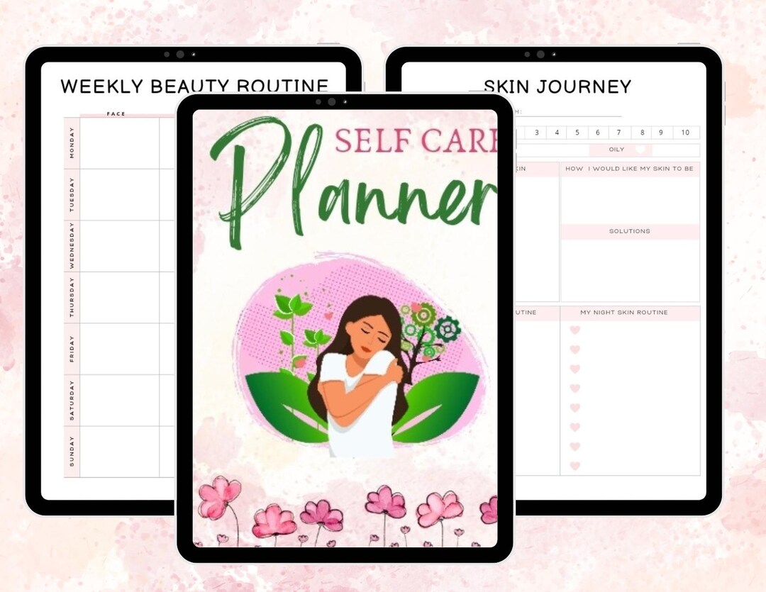 Self-care Planner | Checklist | Daily Self-care Routine | Beauty ...