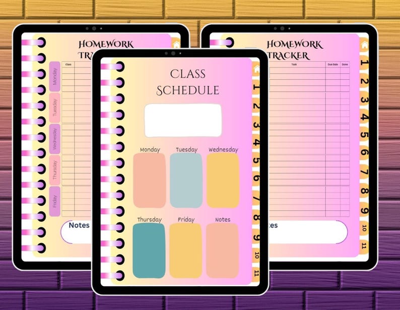 The Ultimate School Journal & Planner Digital Download Product - Etsy