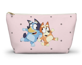 Custom Bluey Makeup Bag, Bluey Daisy Cosmetic Bag, Disney Travel Case ...