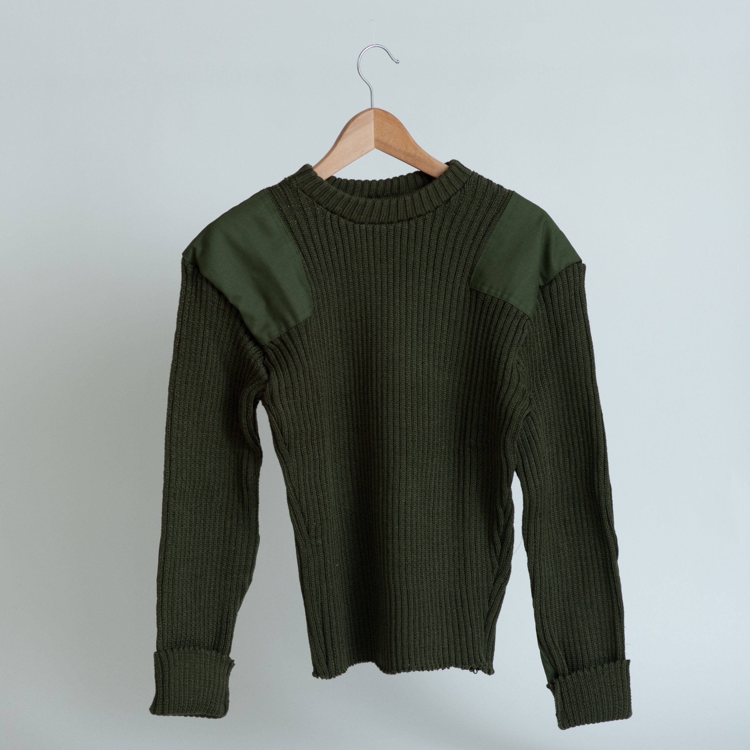 US Military Style 100% Wool Commando Sweater - Etsy