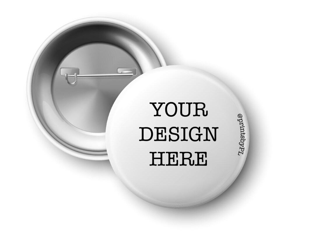 Custom Button Design - Etsy