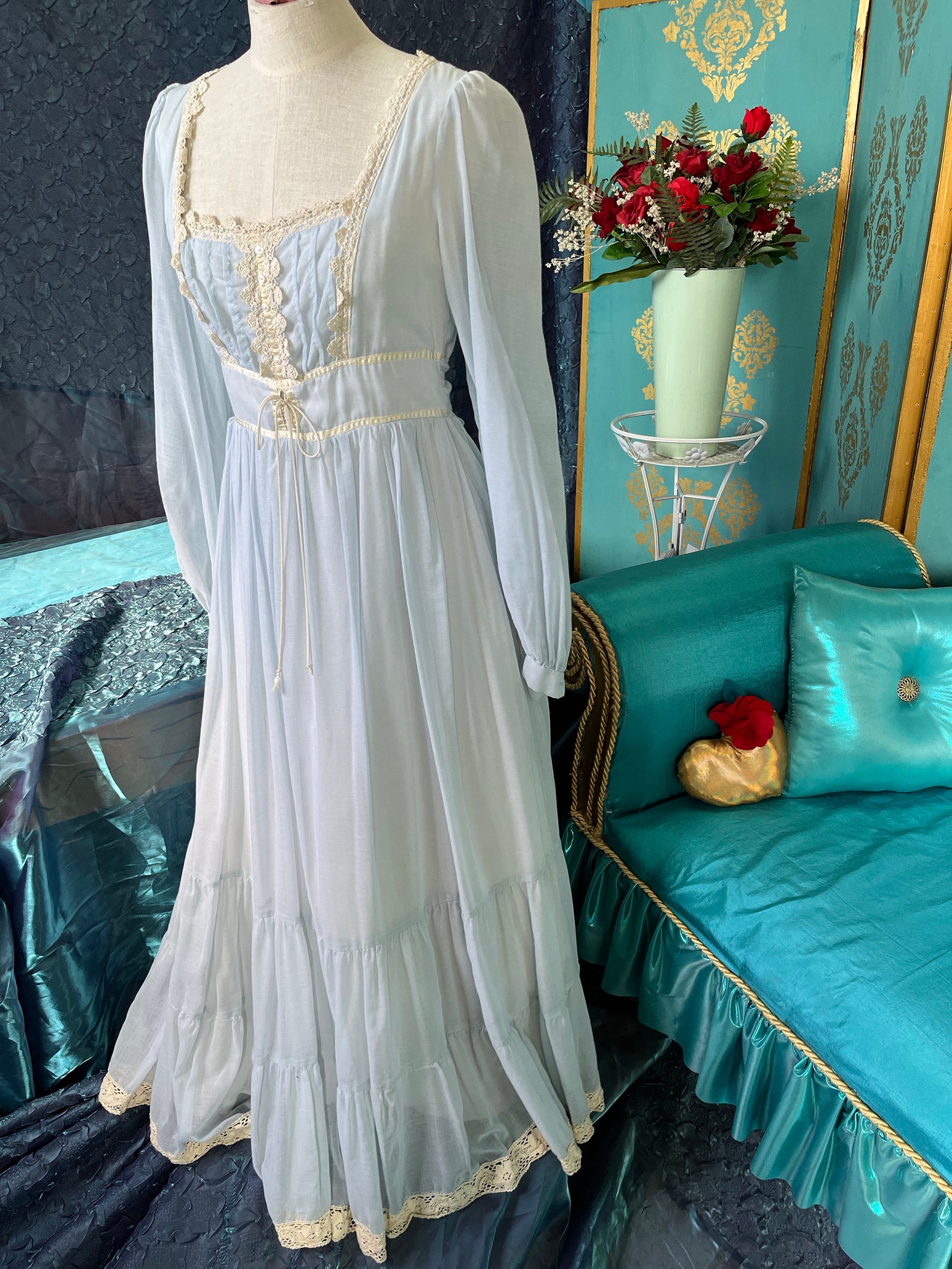 Gunne Sax, 1970 Vintage Dress - Etsy