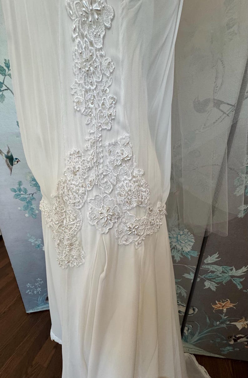 20’s Style Vail& One of a Kind Head Piece-vail and Dress Designed for ...