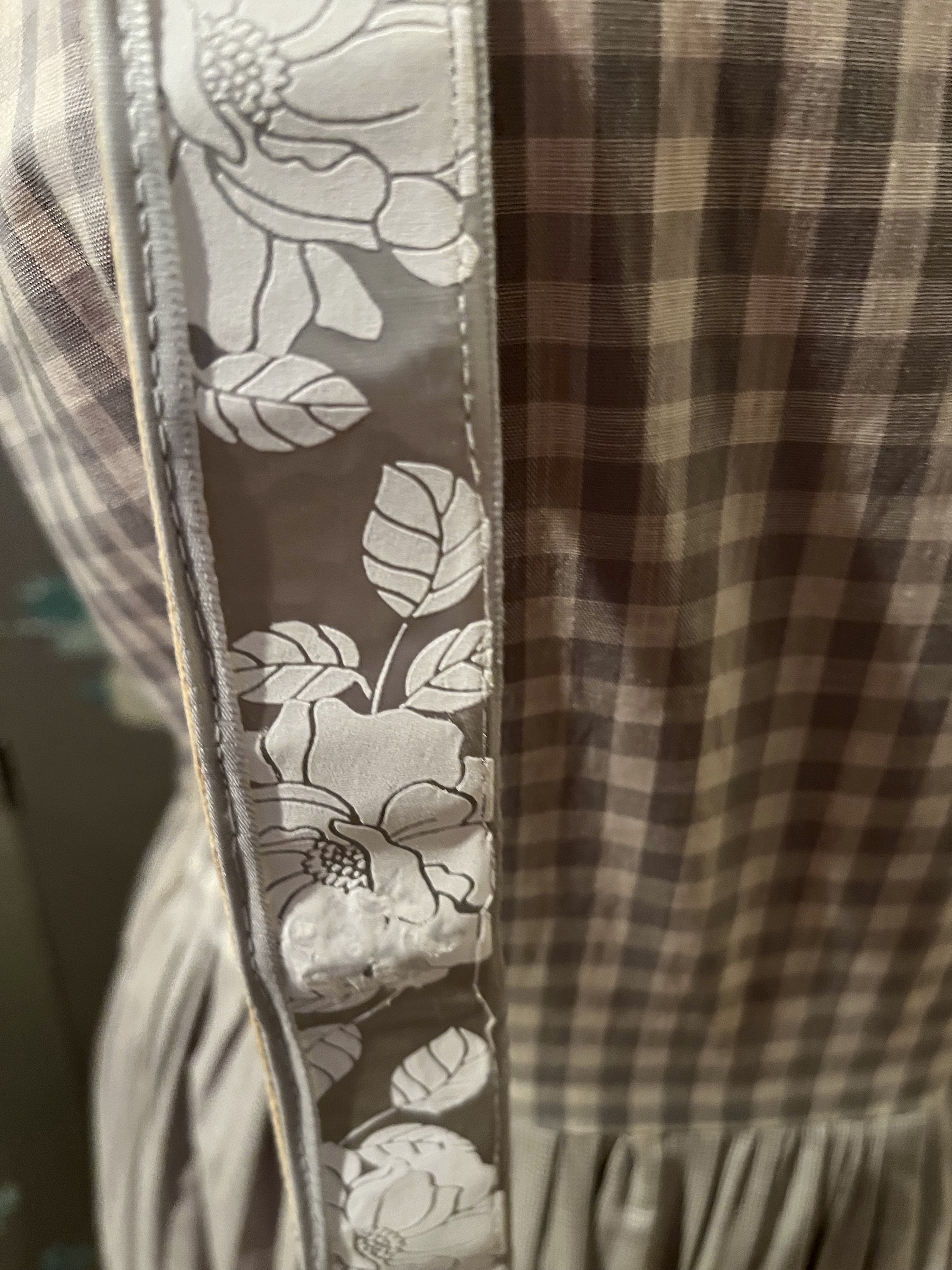 1950 Vintage, “miami Miss” Label, Grey and White Check, Cotton Dress - Etsy