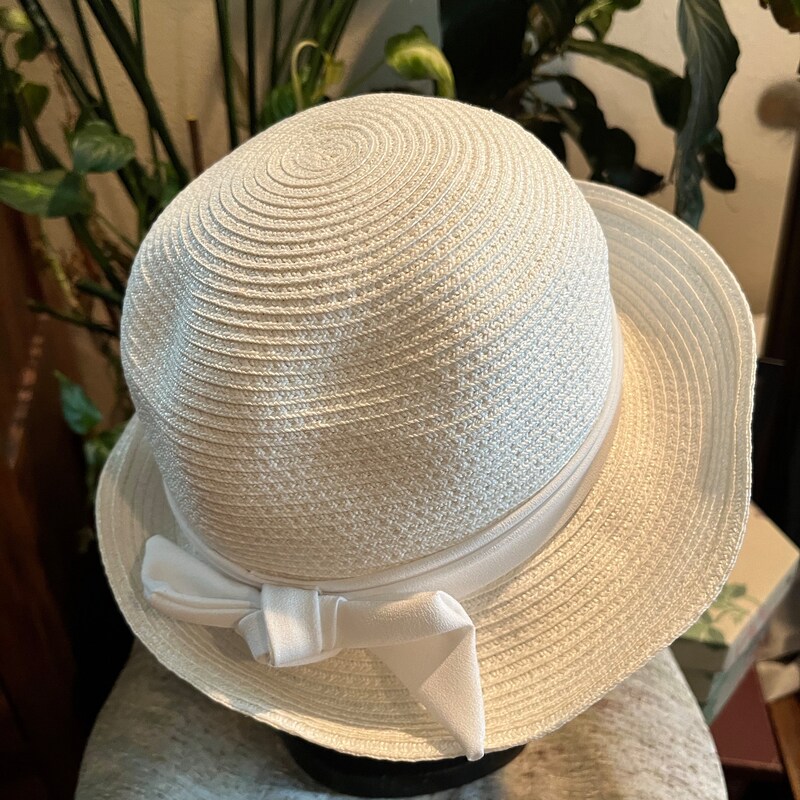 Straw Cloche Hat - Etsy