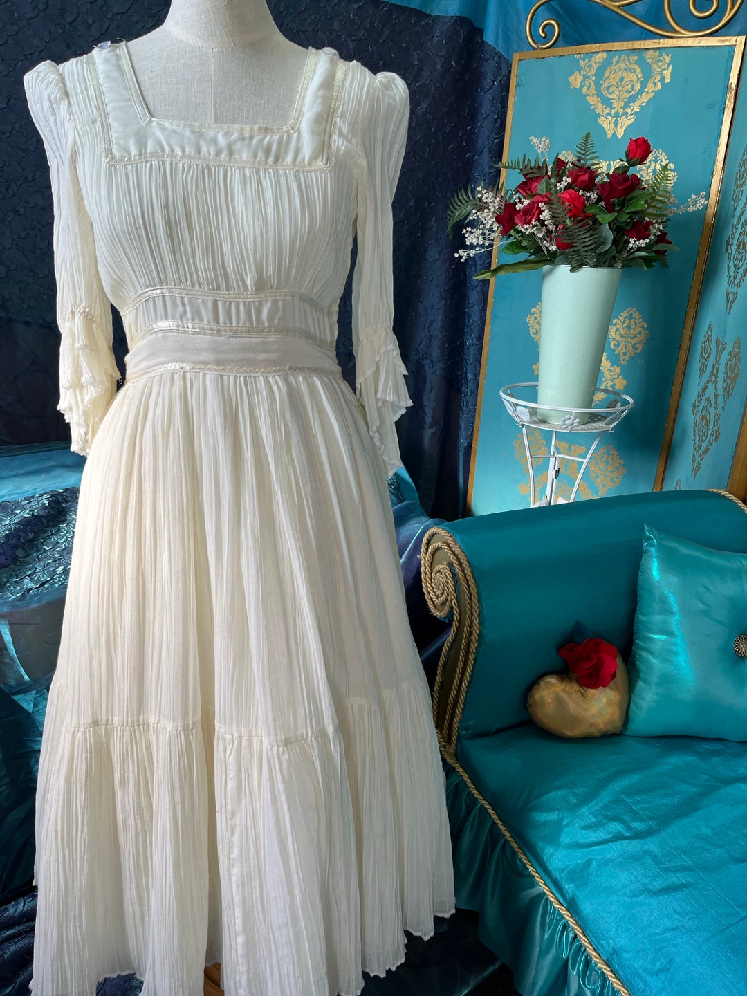 Gunne Sax, Re-design, Wedding Dress for OVOC’S Brigadoon Production - Etsy