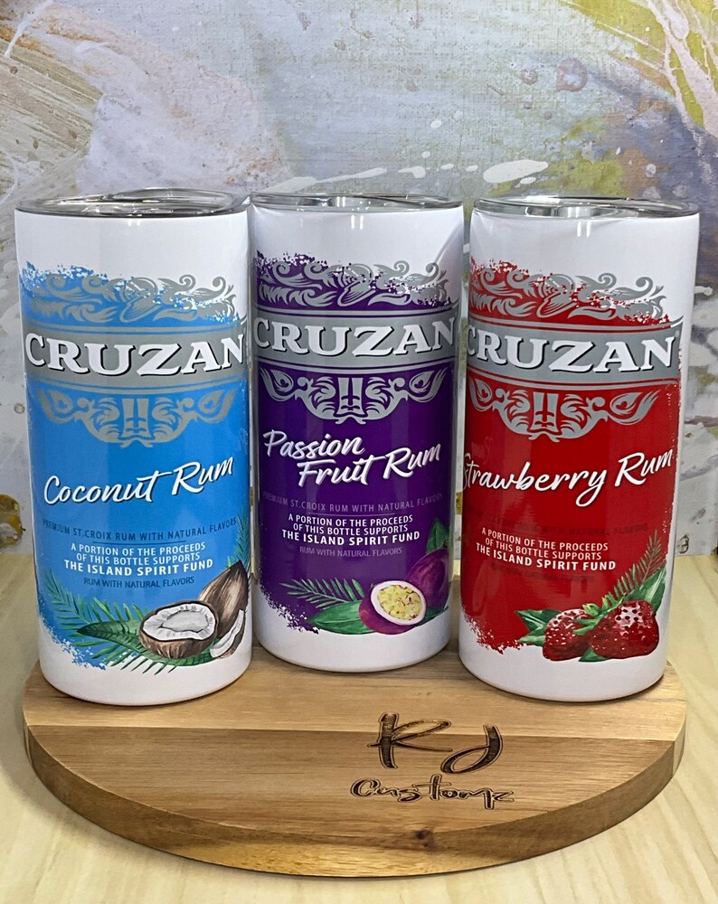 Cruzan Rum Tumbler - Etsy