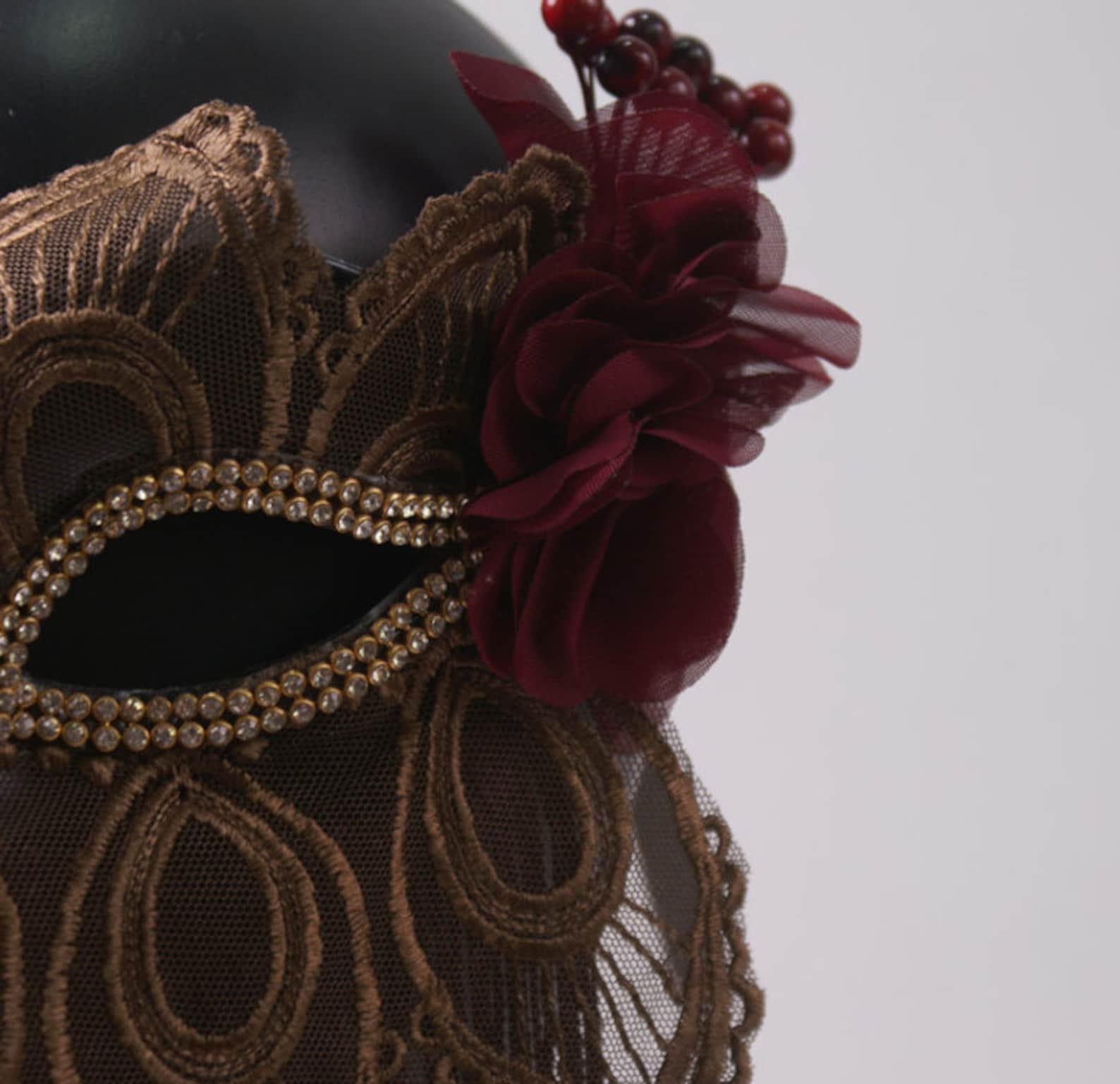 Full Face Mask,lace Mask,tassel Mask,masquerade Party Mask,beautiful ...