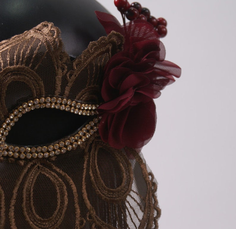 Full Face Mask,lace Mask,tassel Mask,masquerade Party Mask,beautiful ...