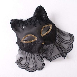 Fox Mask,cat Mask,masquerade Party Mask,beautiful Mask,court Ball Party ...