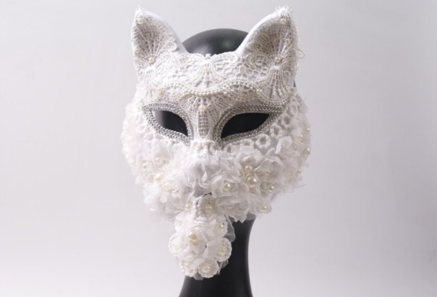 Fox Mask,cat Mask,masquerade Party Mask,beautiful Mask,court Ball Party ...