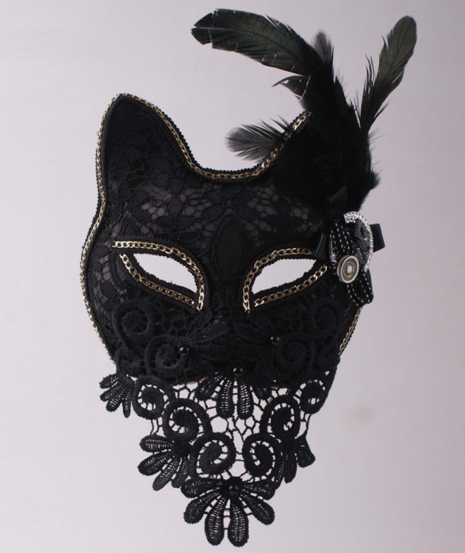 Fox Mask,cat Mask,masquerade Party Mask,beautiful Mask,court Ball Party ...