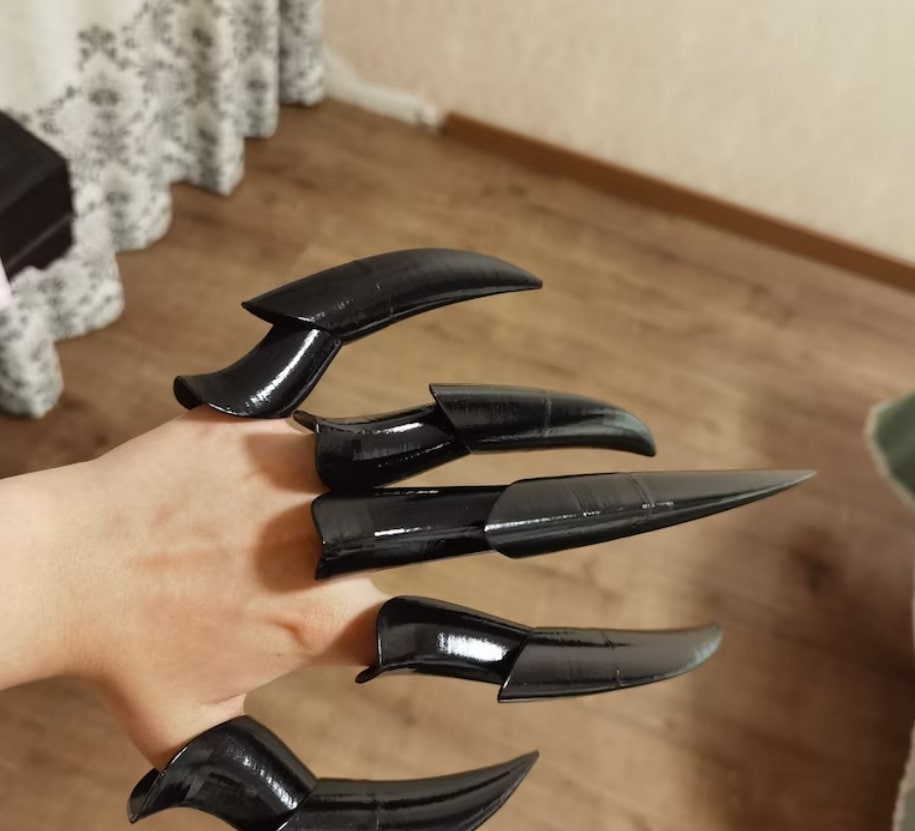 Handmade Finger Armor, Claw Set - Etsy