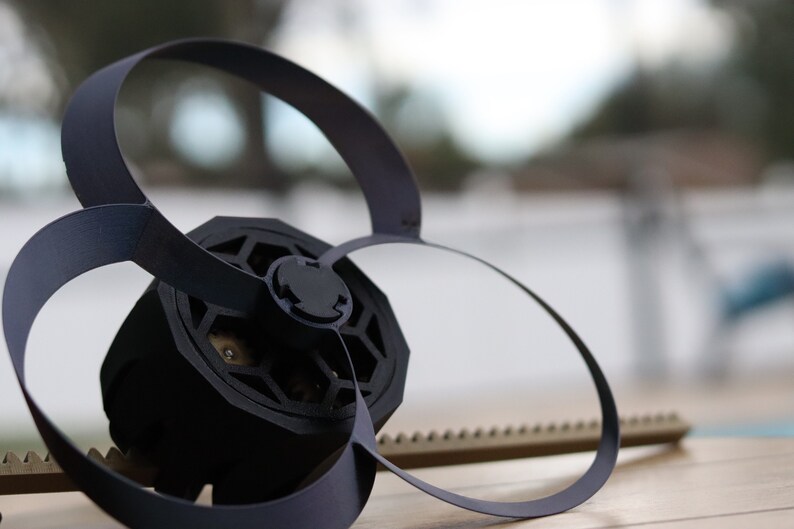 Torospin TURBO Pull Copter / Flying Propeller, Flying Toys, 3D Printed ...