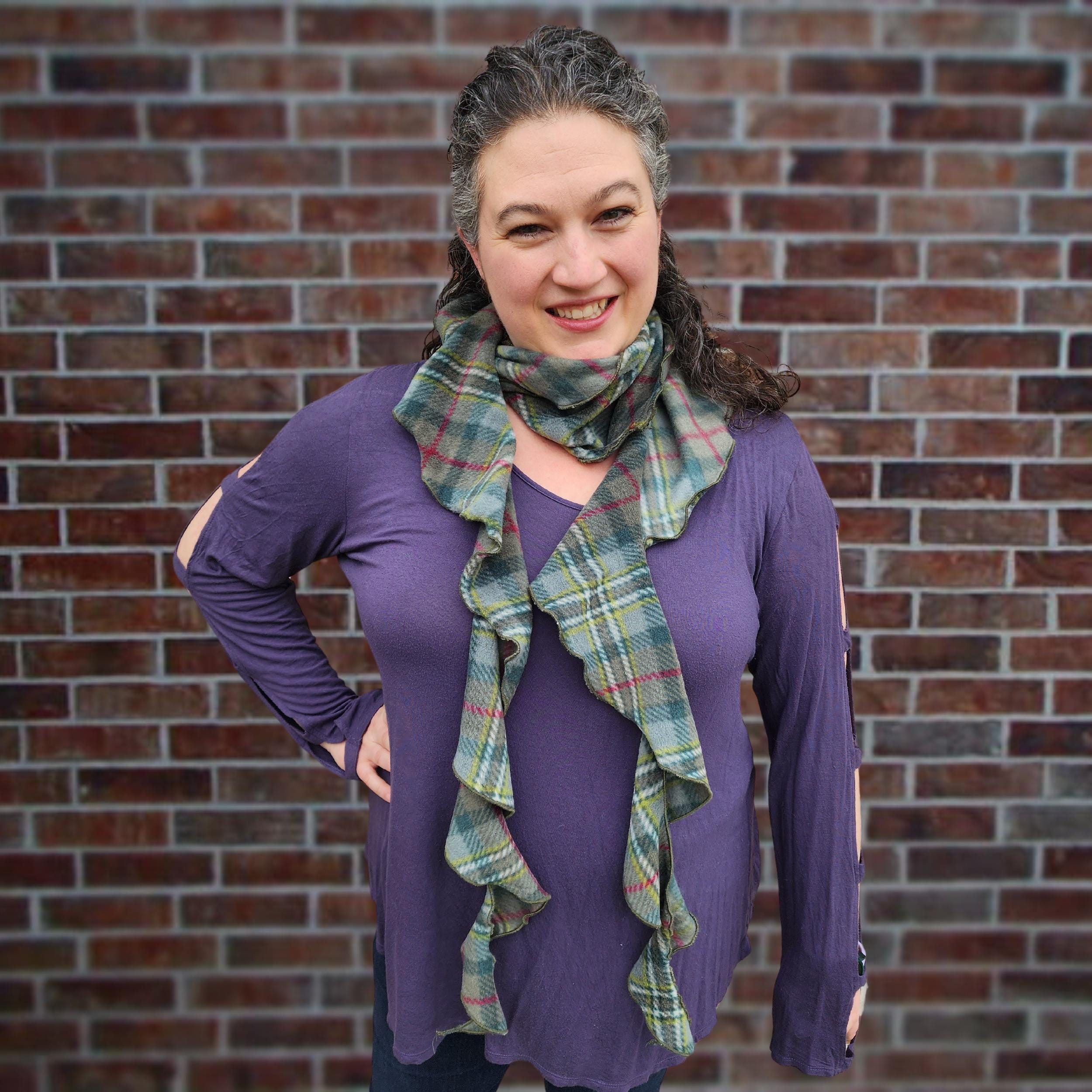 Spiral Scarf Sewing Pattern – Printable PDF, Projector File, A0 Format ...