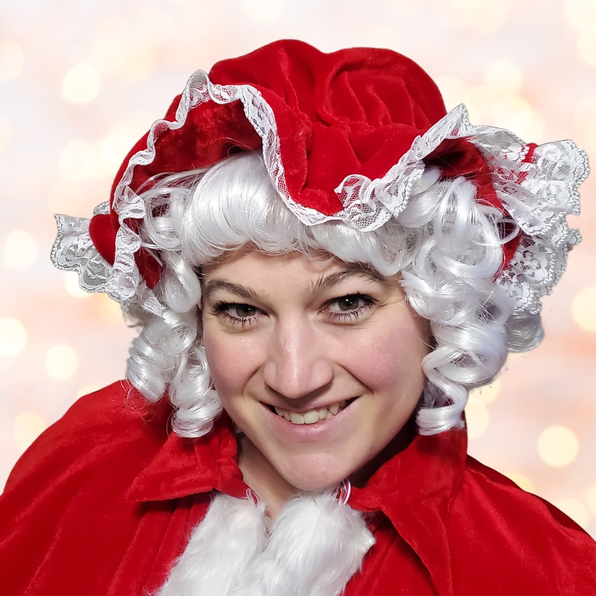 Mrs. Claus Hat Sewing Pattern: DIY Holiday Mop Cap (PDF Pattern) - Etsy