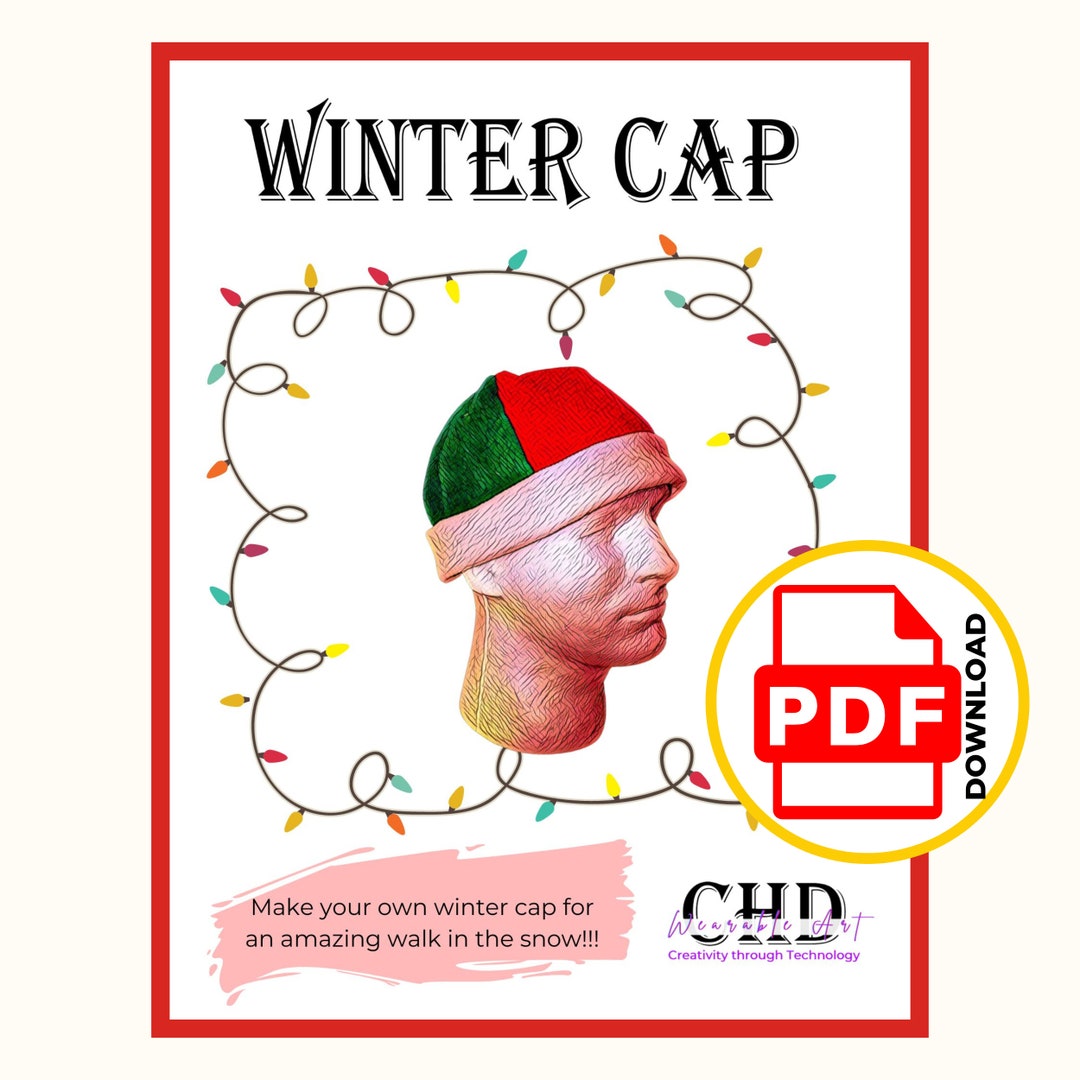 Winter Hat Pattern | Fleece Hat Pattern | Easy Winter Hat Pattern ...
