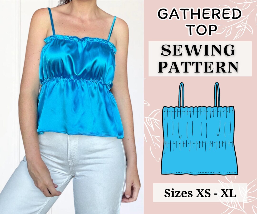 Women Top Pattern | Pdf Sewing Pattern | Top Sewing Pattern | Shirt ...