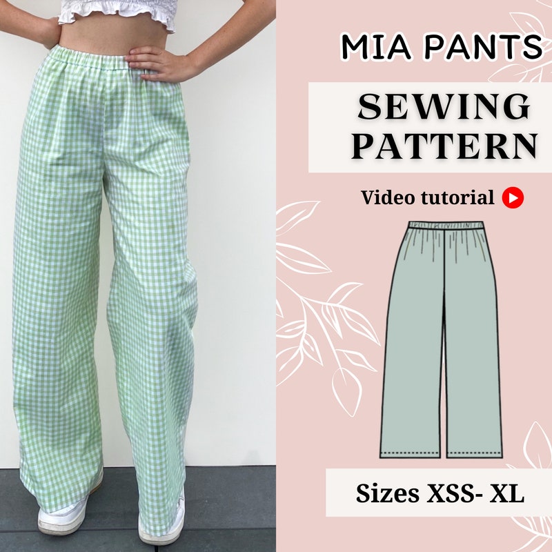 Pants Sewing Pattern - Etsy