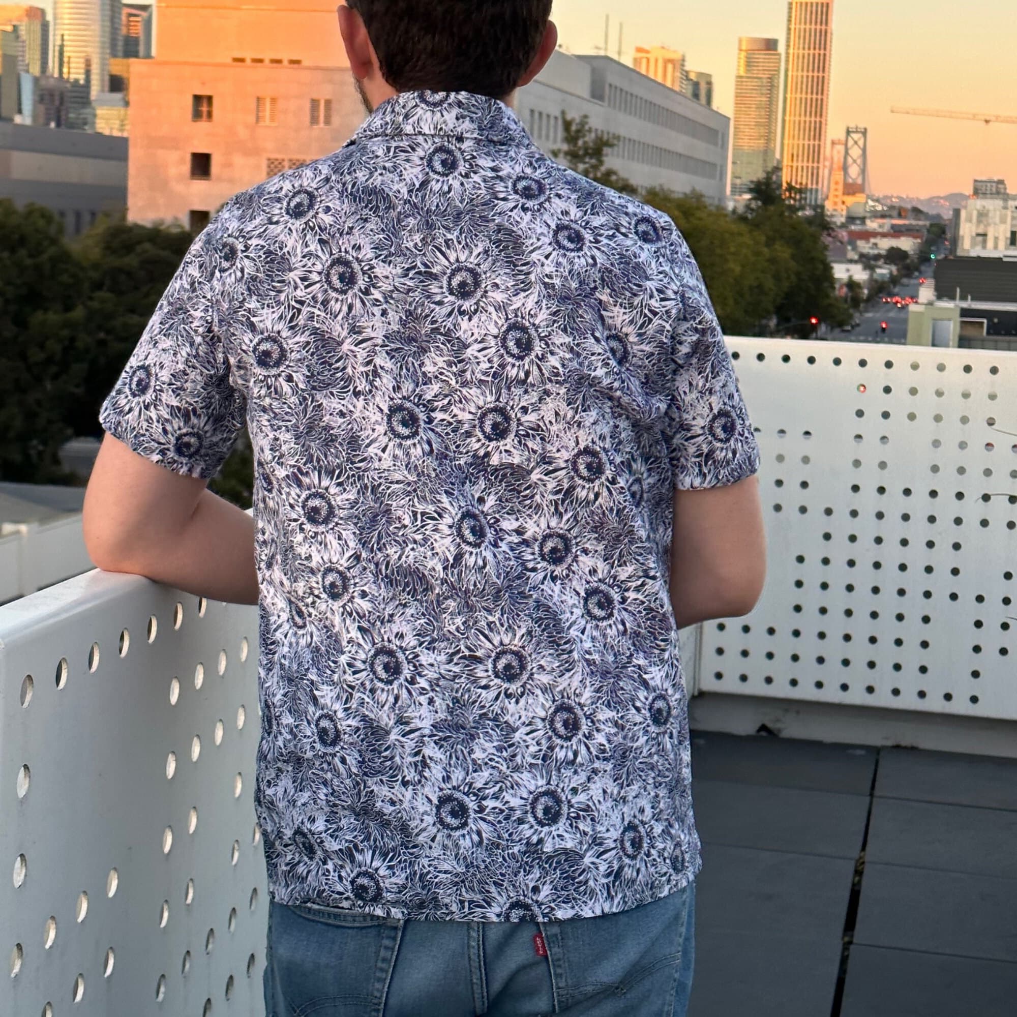 Pdf Sewing Pattern | Men Shirt Sewing Pattern | Men's Sizes XS-XL | DIY ...