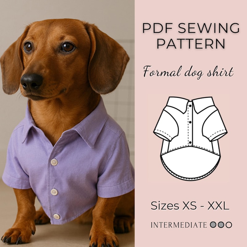 Dog Shirt Pattern - Etsy