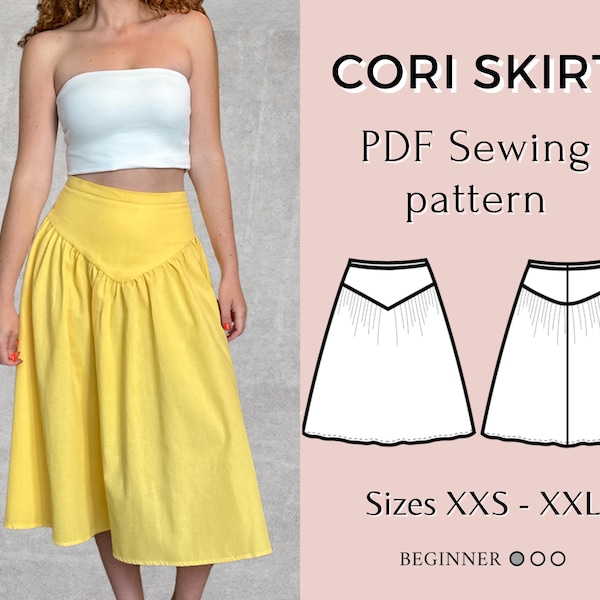 Chiffon Maxi Skirt - Etsy