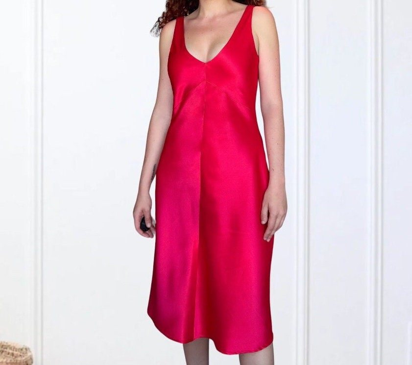 Slip Dress Pattern | Pdf Sewing Pattern | Midi Dress Pattern | Women ...