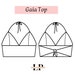 Bralette Sewing Pattern PDF/ Top Sewing Pattern / Corset Pattern ...