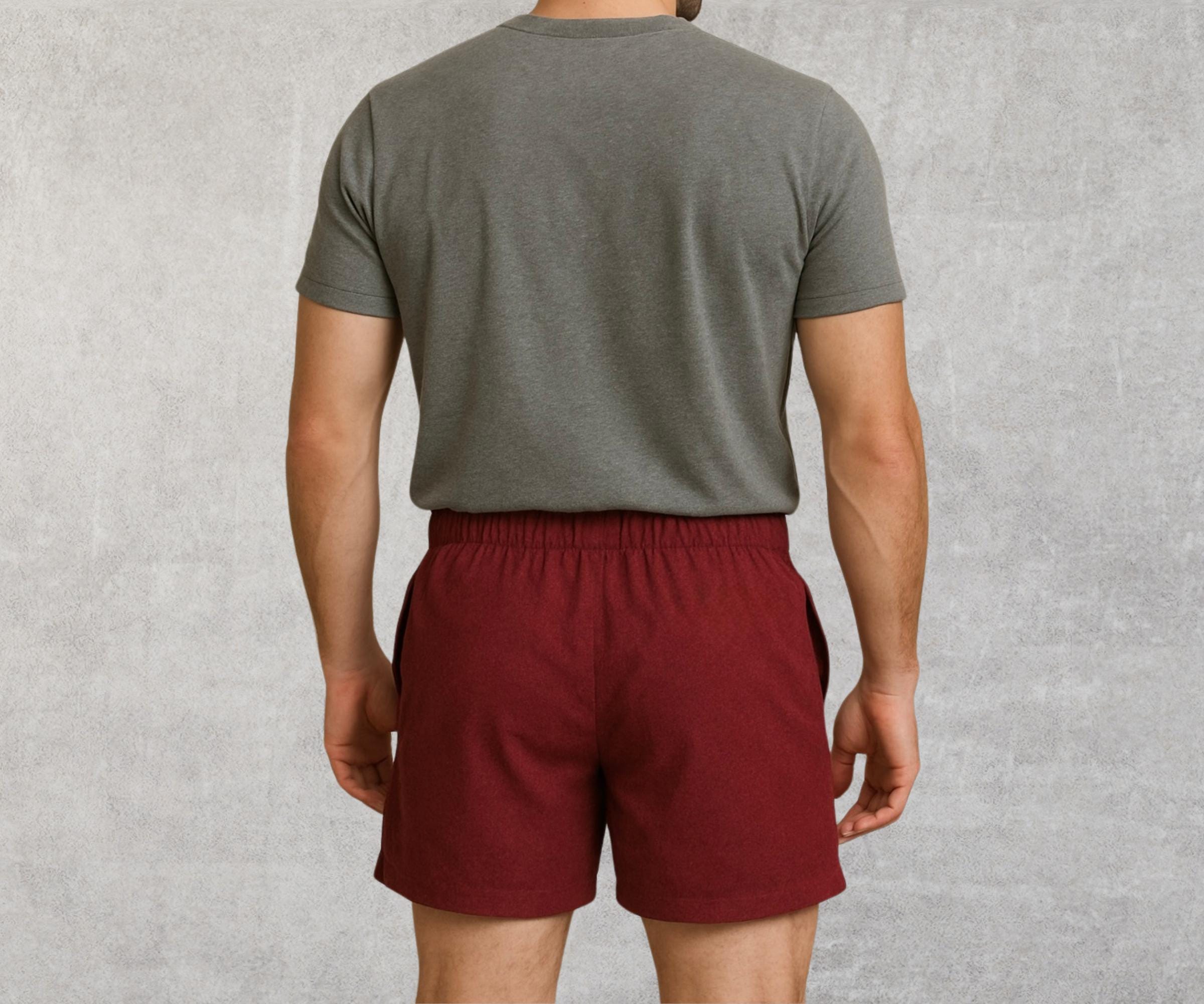 Men's Summer Shorts Sewing Pattern: PDF Digital Download (XS-XXL A4/A0 ...