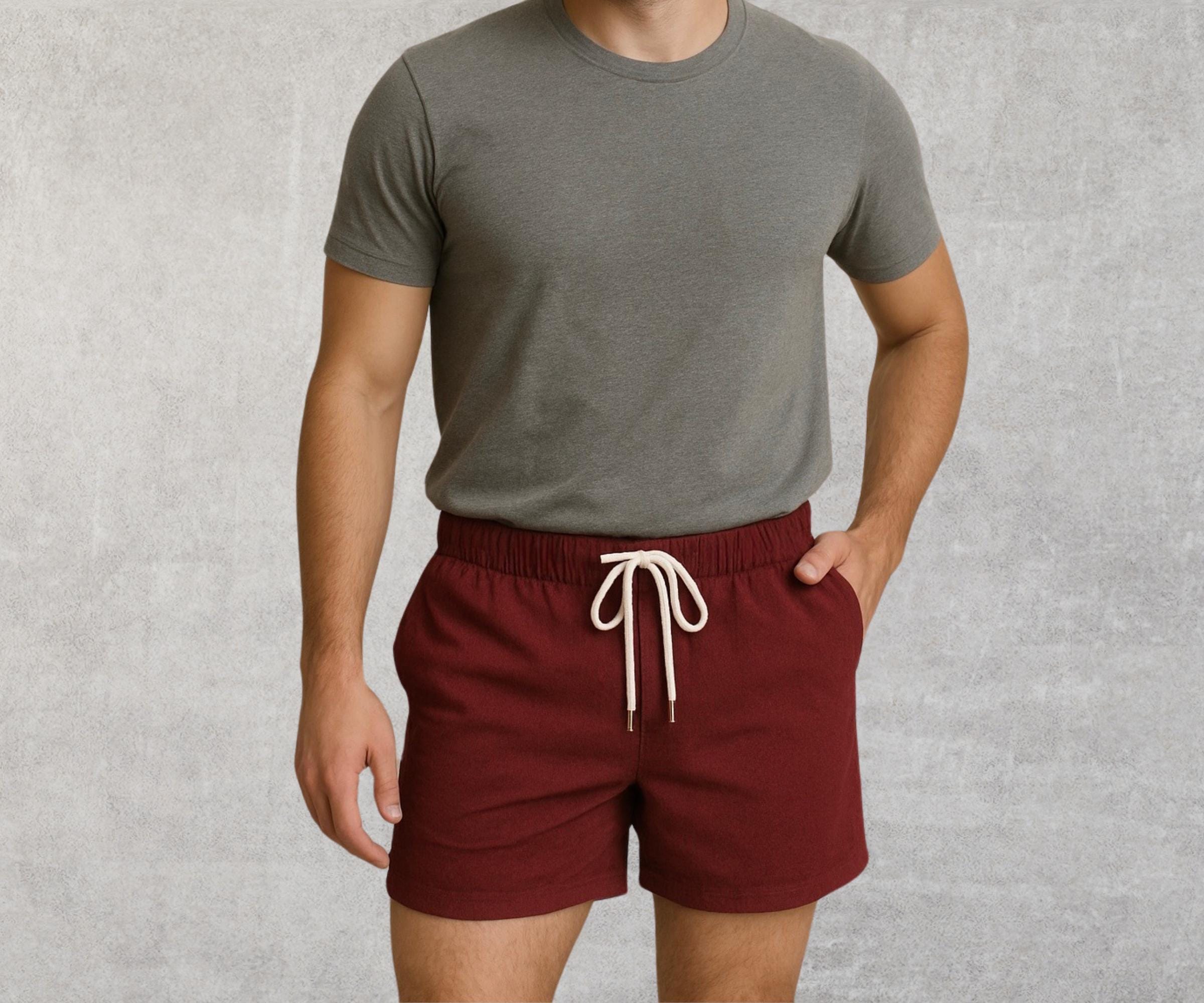 Men's Summer Shorts Sewing Pattern: PDF Digital Download (XS-XXL A4/A0 ...
