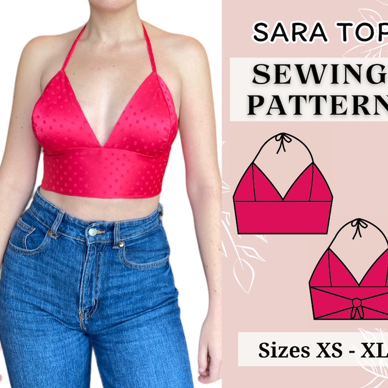Triangle Bralette - Etsy